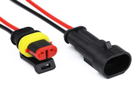 SW D Hermetic Pin Superseal Connector Male Female Plug Connector Bundle Socket Cube