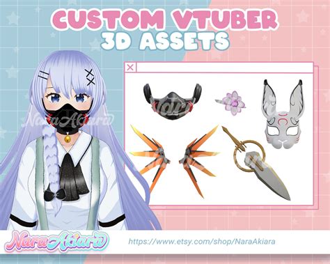 Custom Vtuber Assets Vtuber Vtuber Assets Vtuber Commission Vtuber