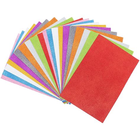 Yarnow 20 Sheets Of Craft Foams Sheets Diy Foams Paper Crafts Colorful