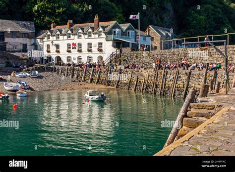 Red Lion Hotel In Clovelly A Harbour Village Overlooking Bideford Bay