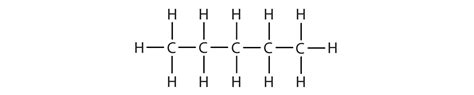 Condensed Structural Formula For Five Isomers Of Hexane
