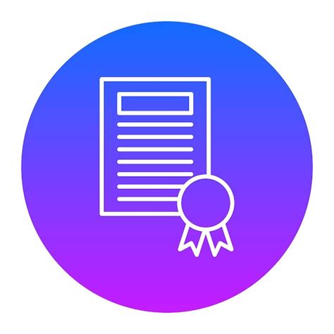 Premium Vector Certificate Vector Illustration