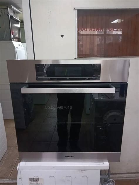 Иноксова фурна за вграждане Миеле Miele 2 години гаранция Печка фурна