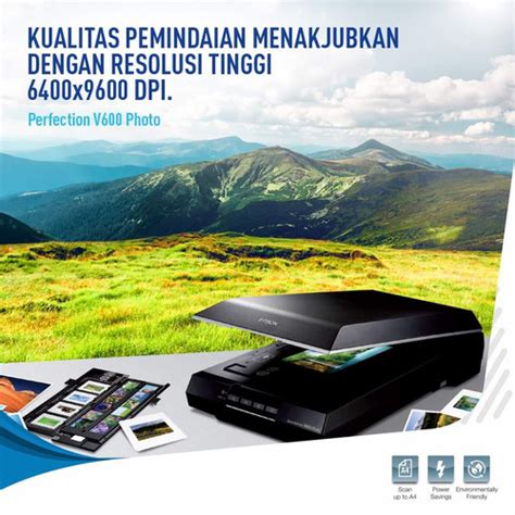 Jual V A Scanner Photo Epson Perfection V Flatbed GARANSI RESMI Kota Makassar