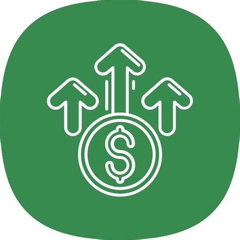 Increase Line Curve Icon Vector Art At Vecteezy