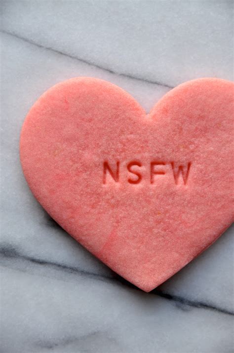 Sexy Conversation Heart Cookies Always Order Dessert