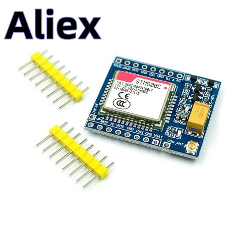 5v 33v Sim800c Gsm Gprs Electronic Pcb Board Module Ttl Development Board Ipex With Bluetooth