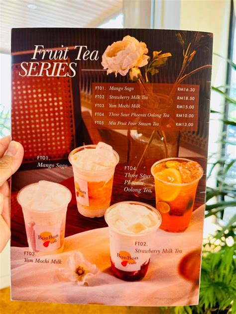 Bon Bon Cafe Miri Menu Preview Miri City Sharing