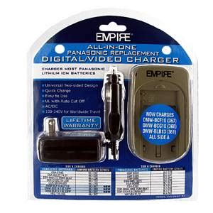 DVU PAN R Universal Panasonic Battery Charger By Empire Battery Wholesale