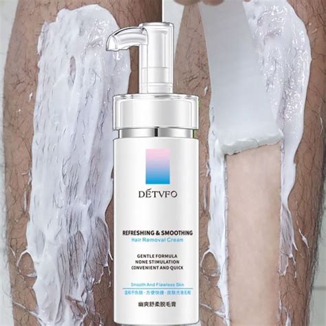 Detvfo Hair Removal Cream Hair Private Parts Refreshing Smoothing