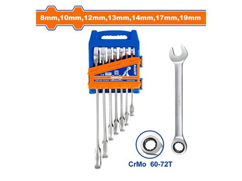 Buy Wadfow 7 Pcs Ratchet Spanner Set Model Wsp4207 In Pakistan Pakwheels