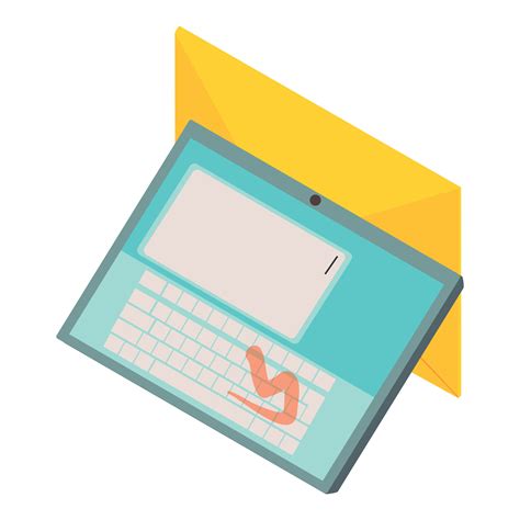 Electronic Correspondence Icon Isometric Vector Tablet And Close Envelope Icon 27153353 Vector