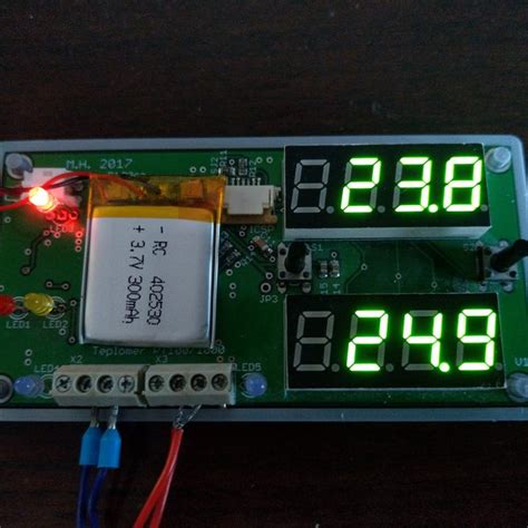 Dual Channel Thermometer Hackaday Io