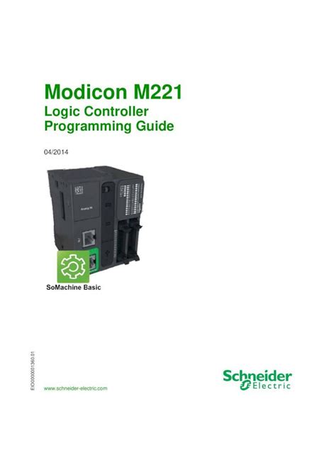 PDF Modicon M221 Logic Controller Programming Guide 04 2014filkab Com Files Category
