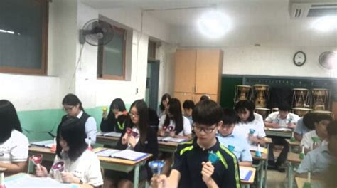 화계중학교 자유학기제 핸드벨수업 네이버 블로그