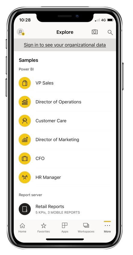 适用于 Ios 的 Power Bi 移动应用入门 Power Bi Microsoft Learn