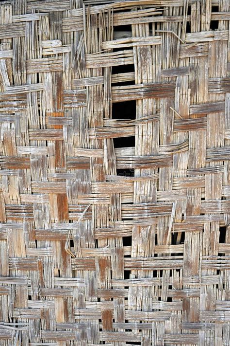 Real Seamless Texture Repeating Pattern Woven Bamboo Mat Board Stock Photo Image Of Brown