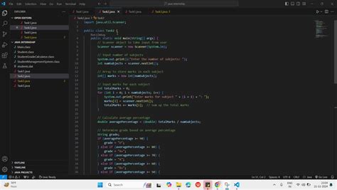 Sai Sangeetha On Linkedin Java Programming Internship