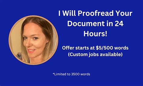Proofread Your Document Within 24 Hours By Jkscan1216 Fiverr