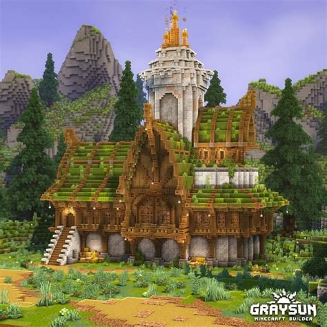 Viking Outpost Minecraft Viking Great Hall Minecraft Viking Style