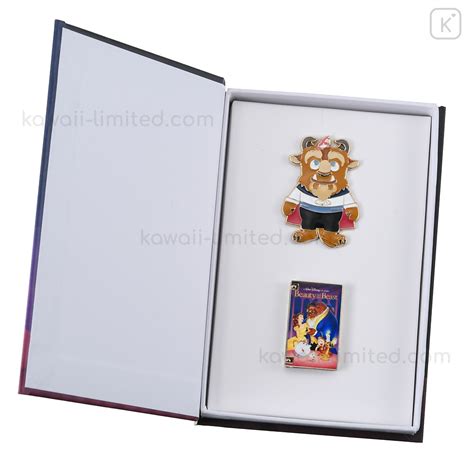 Japan Disney Store Pin Badge Box Set Beauty And The Beast 30th