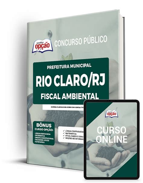 Baixar Apostila Prefeitura De Rio Claro Rj 2023 Fiscal Ambiental