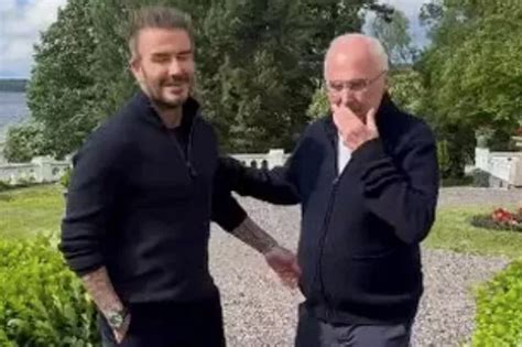 David Beckham Reveals Sven Goran Eriksson Final Words During Last