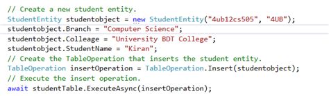Azure Table Storage Using Azure Storage Explorer