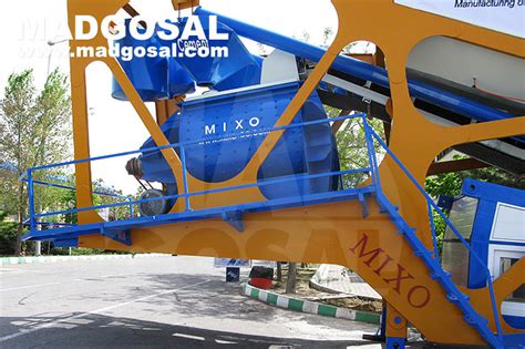 بچینگ پلانت موبایل بچینگ سیار Mtw410 مادگسل