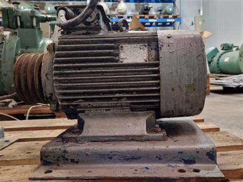 Used Vem Motors Kmer 160 M4 A C Electromotor Hos Bv