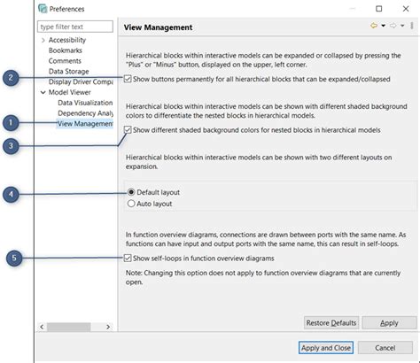 Preference Dialogs Ehandbook Docs And Tutorials