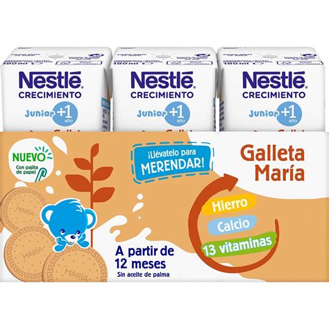 Comprar Crecimiento Junior Preparado L Cteo Infantil Con Galleta Mar A Desde Meses Pack