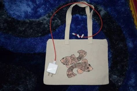 Printed White Cloth Carry Bags For Shopping At Rs 150piece In Raigad