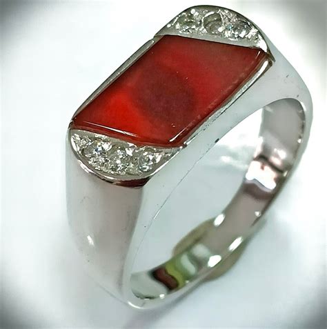 Ювелирные печатки из серебра мужские с сердоликом — купить по низкой цене на Яндекс Маркете