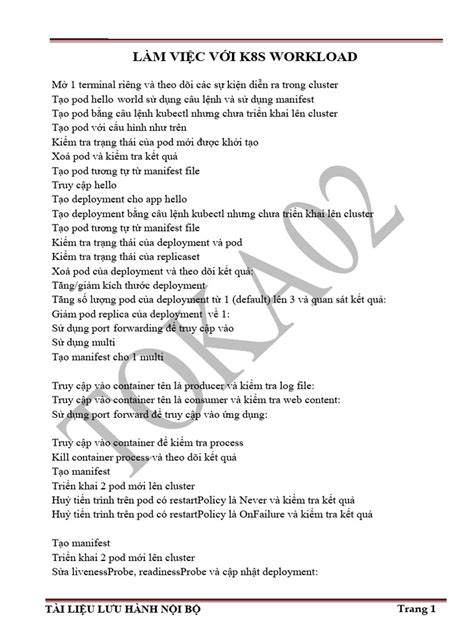 Understanding K8s Workloads Edited Pdf