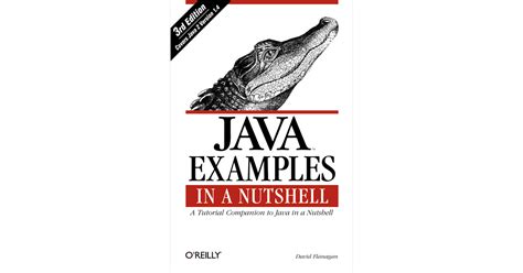 Java Examples In A Nutshell Rd Edition Book