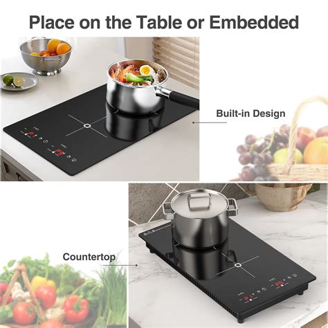 Vbgk Double Induction Cooktop 2300w 110v Portable