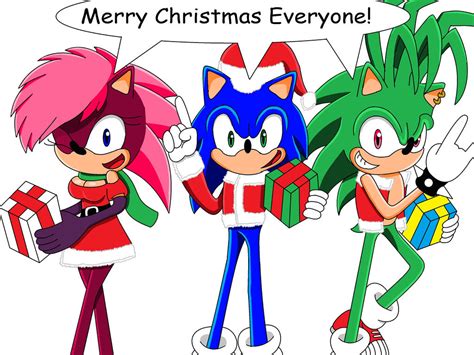 A Sonic Underground Christmas By Supersentaihedgehog On Deviantart