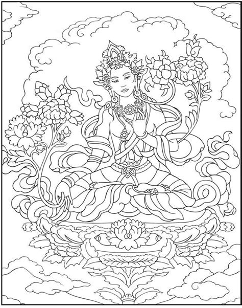 ★컬러링 도안★어른을 위한 색칠공부 여인 여신 네이버 블로그 Coloring Book Pages Printable