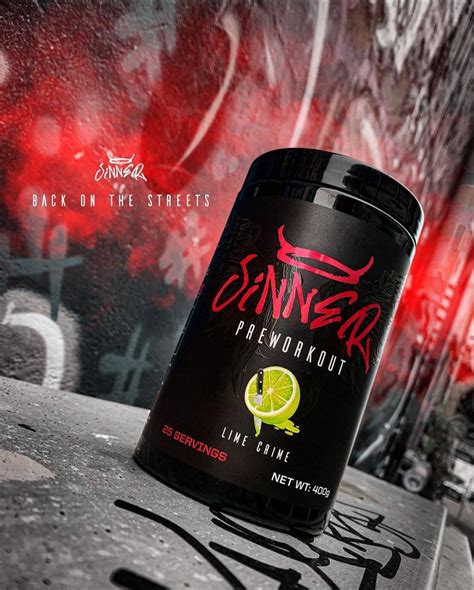 Sinner Pre Workout Nutrition Sport Cambodia