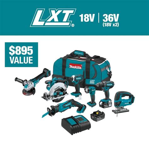 Reviews For Makita 18v Lxt Cordless 5 Pc Combo Kit 4 0ah With Bonus 18v Lxt 4 1 2 5 In X