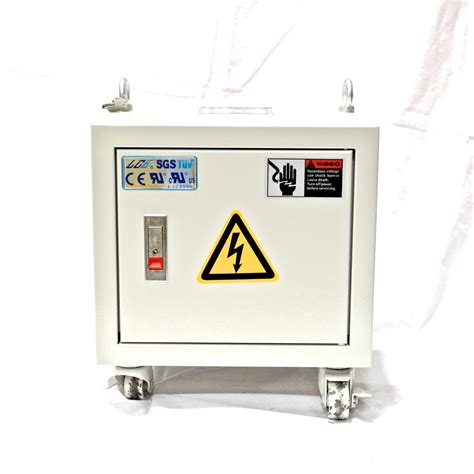 3 Phase 5kva Enclosed Auto Transformer Pri 440480575v Sec 220v