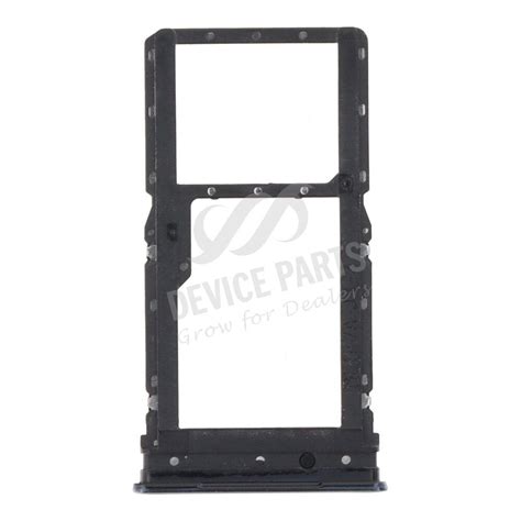 Sim Card Tray For Motorola Moto G Moto G S Dual Card Version Black Ori