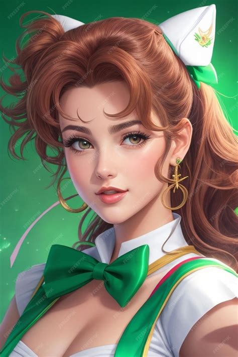 Premium Photo A Beautiful Girl Sailor Jupiter