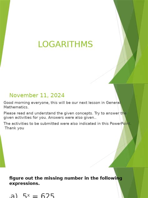 Better Understanding Of Logarithms Pdf Earthquakes Logarithm