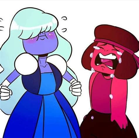 Ruby And Sapphire Steven Universe Sapphire Steven Universe Steven Universe Cartoons Series