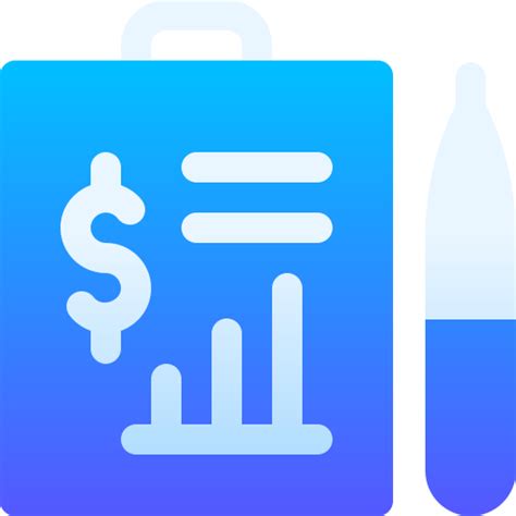 Report Basic Gradient Gradient Icon