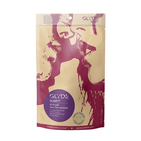 Enjoy Safe And Sensual Pleasure With Glyde Slim Fit Condoms