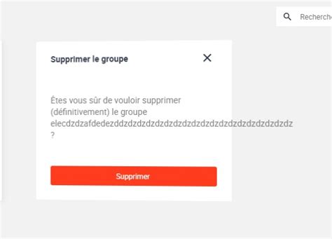 Probl Me Nom Long La Suppression Des Groupes Utilisateurs Issue
