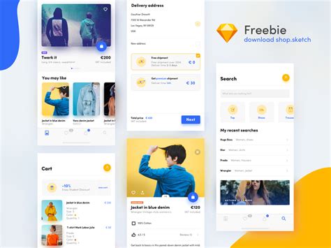 41 Best Free Sketch UI Kits Speed Up Your Workflow 2021